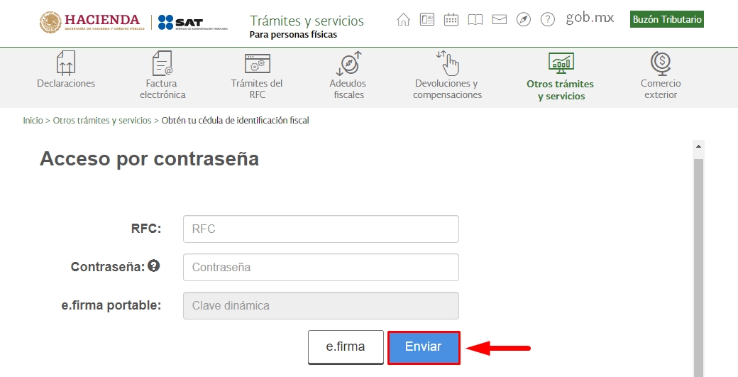 Cédula de Identificación Fiscal ⇨ Requisitos y trámite 🥇 En línea 2026